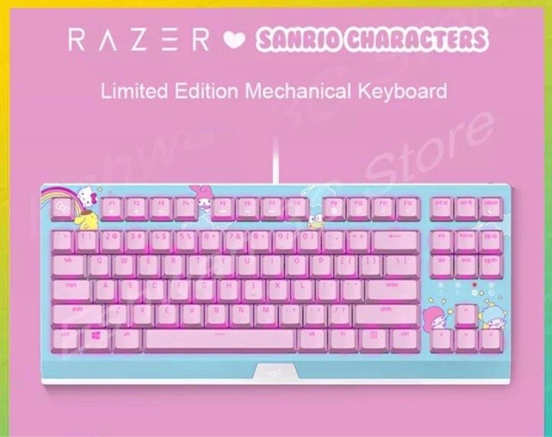 Razer Sanrio Keyboard Blackwidow Tournament, Computers & Tech, Parts ...