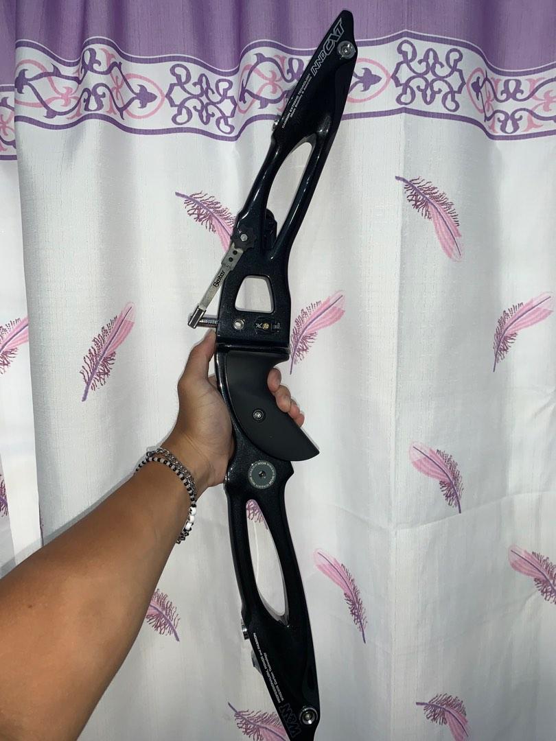 Recurve Bow Riser Inno CXT (Black), Sports Equipment, Bicycles & Parts ...