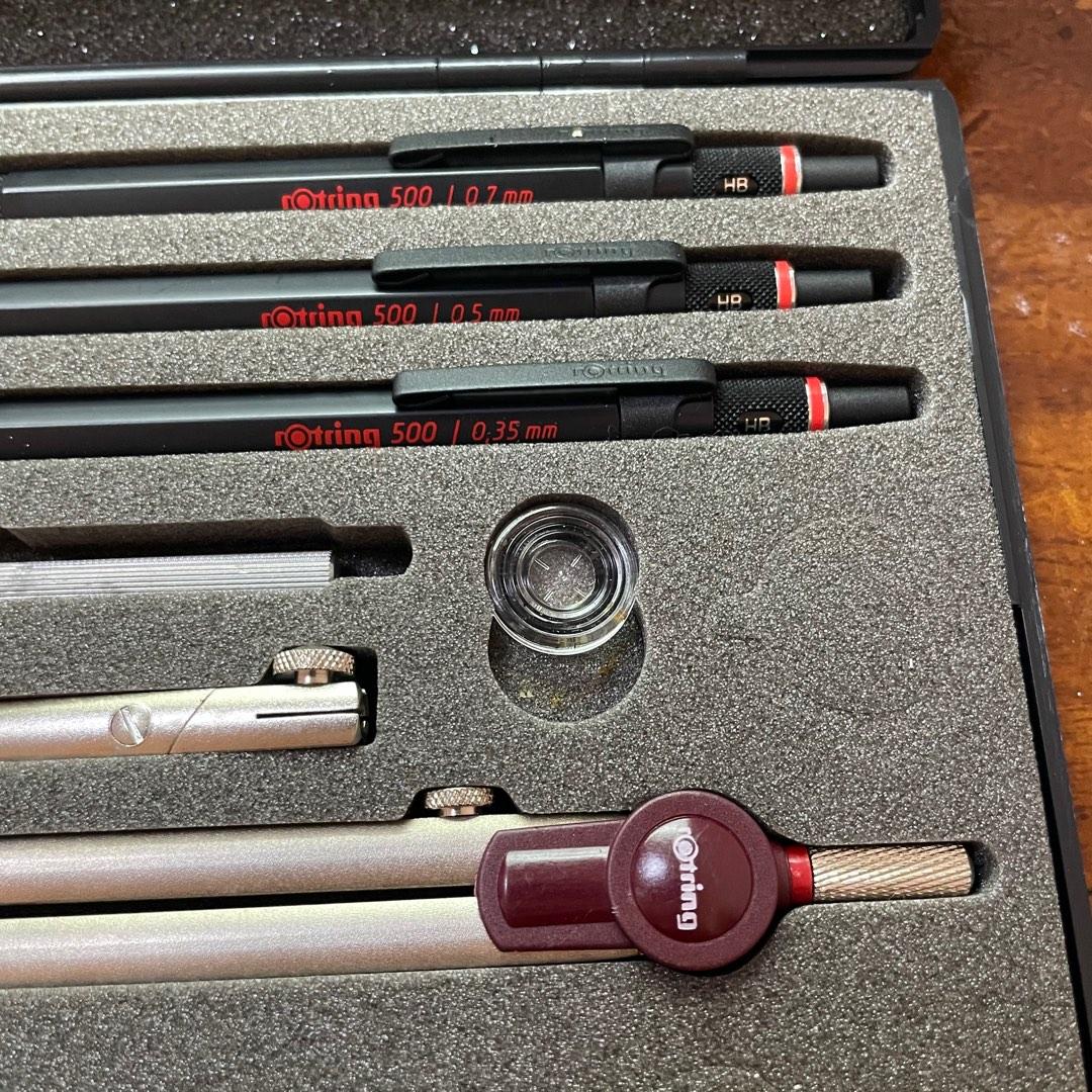 ROtring Compass and drafting pencil Set made in Germany, Hobbies & Toys ...