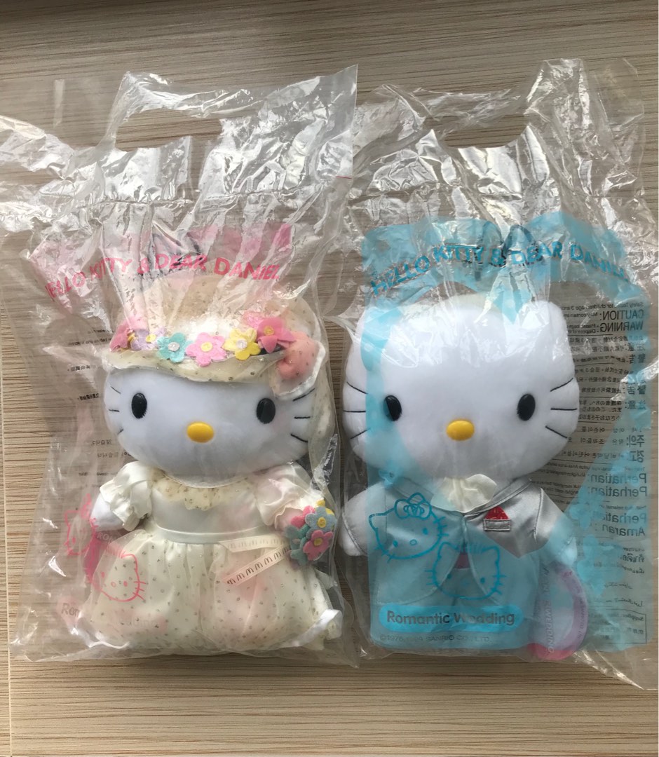 Sanrio HELLO KITTY & DEAR DANIEL 2000 McDonalds - Romantic Wedding ...