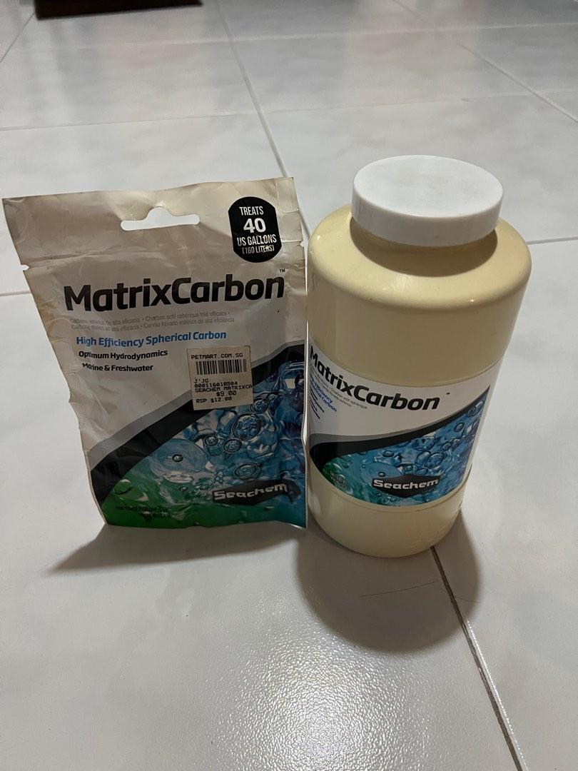Seachem Matrix Carbon, Pet Supplies, Homes & Other Pet Accessories on Carousell