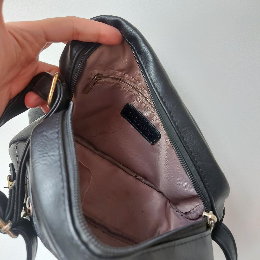 Secosana Black Body Bag, Women's Fashion, Bags & Wallets, Cross-body ...