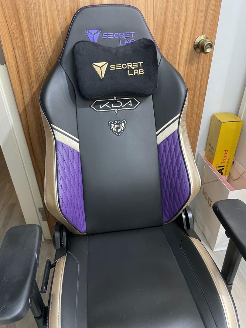 Secret Lab Titan Evo 2022 K/DA POP/STARS Gaming Chair, Furniture & Home ...