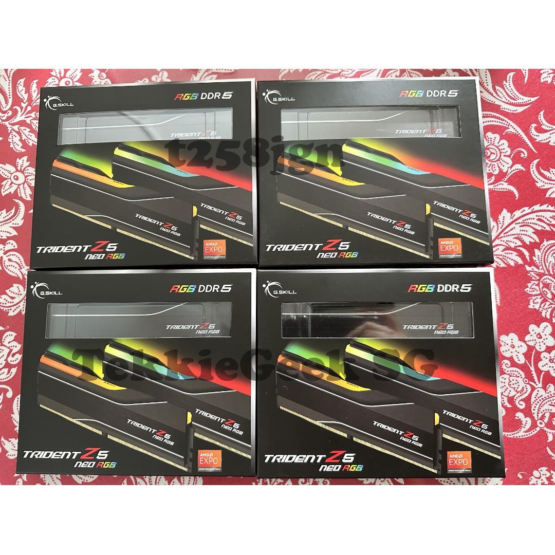 [SEE DESCRIPTIONS] GSkill Trident Z5 RGB / Trident Z5 NEO RGB AMD EXPO ...