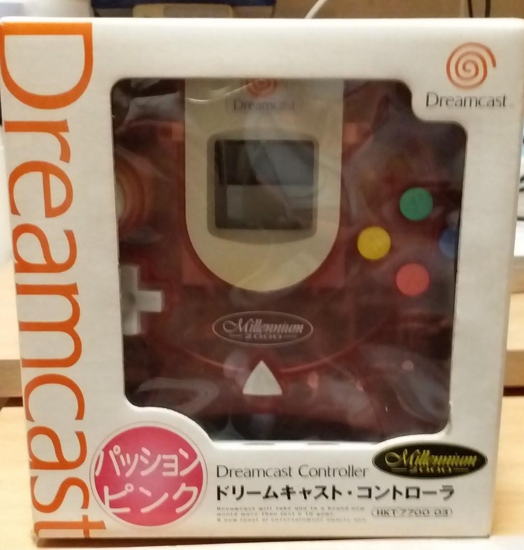 Sega Dreamcast DC Controller 透明手制, 電子遊戲, 遊戲機配件, 手掣 - Carousell