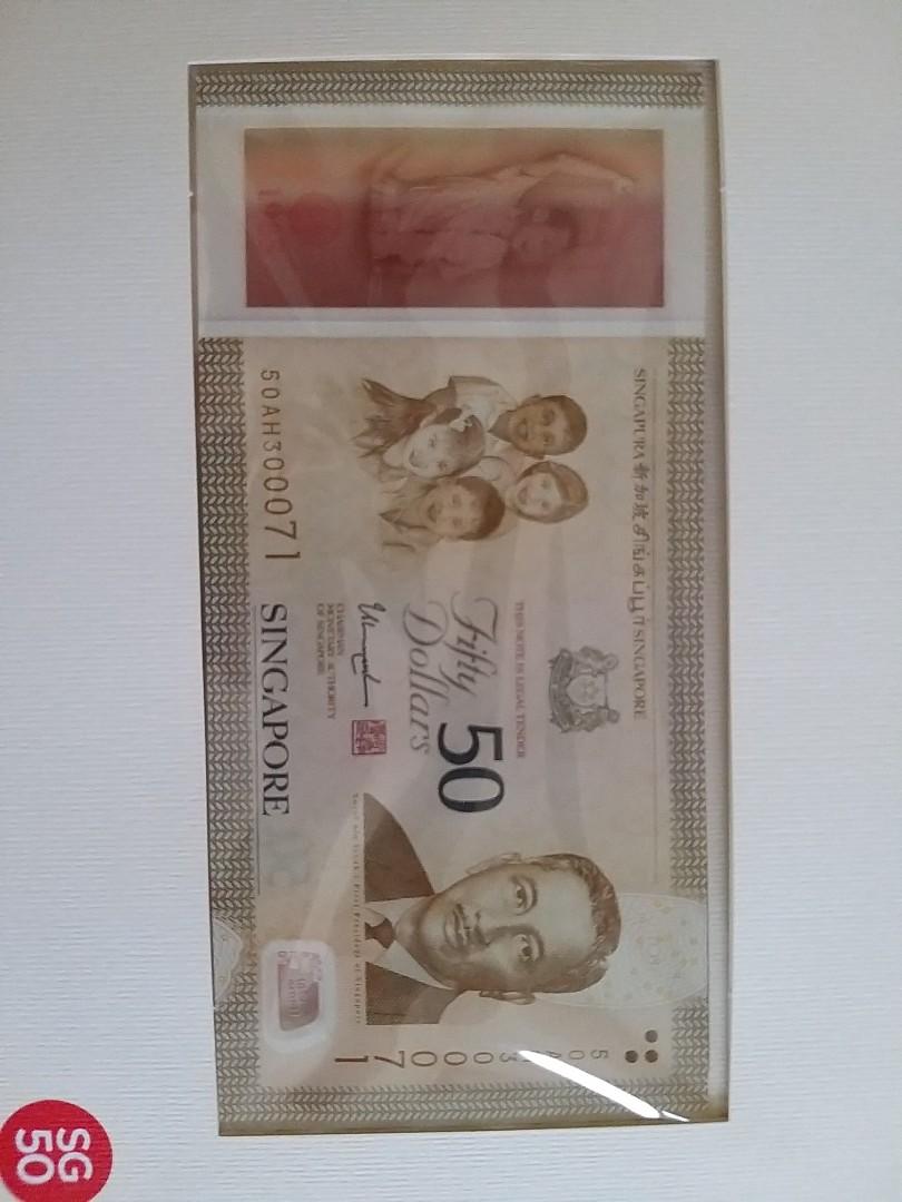 Singapore SG50 Commemorative Notes, Hobbies & Toys, Memorabilia ...