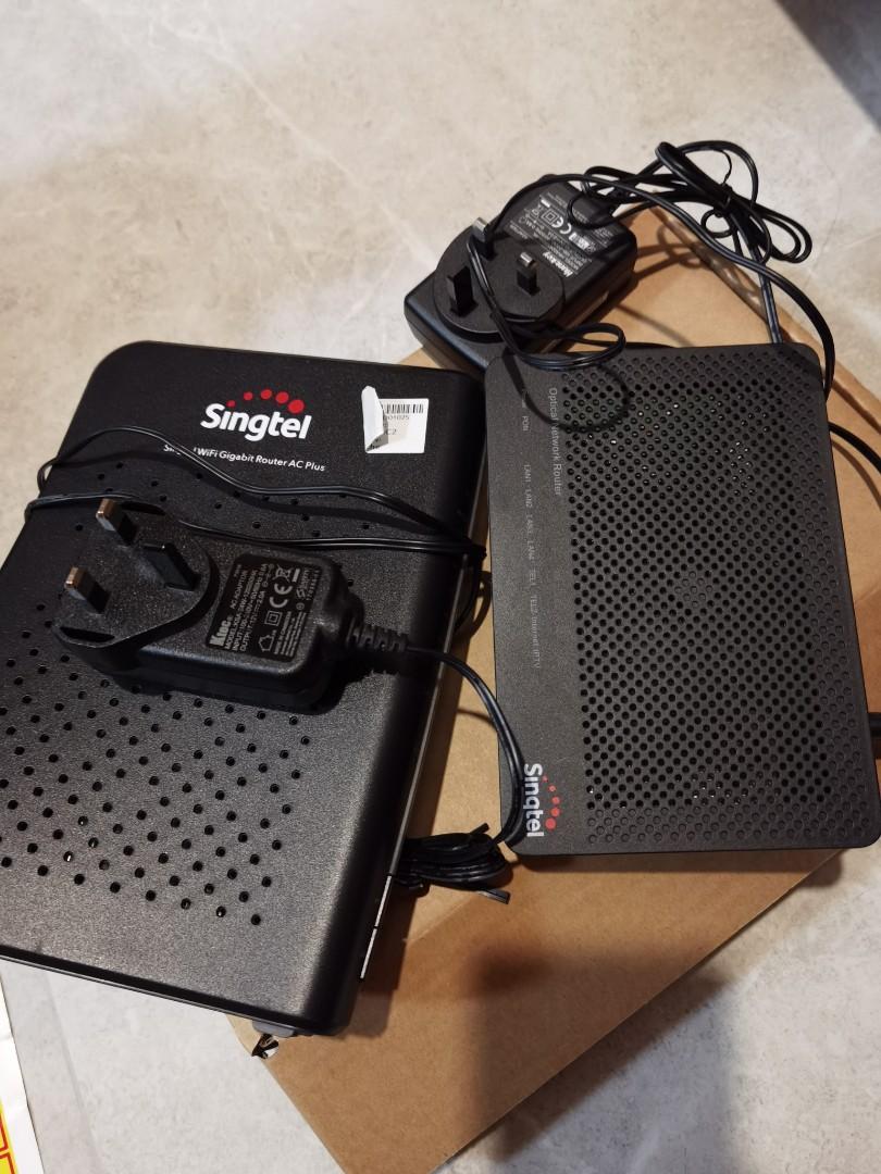 Singtel Network Router and modem, TV & Home Appliances, Electrical ...
