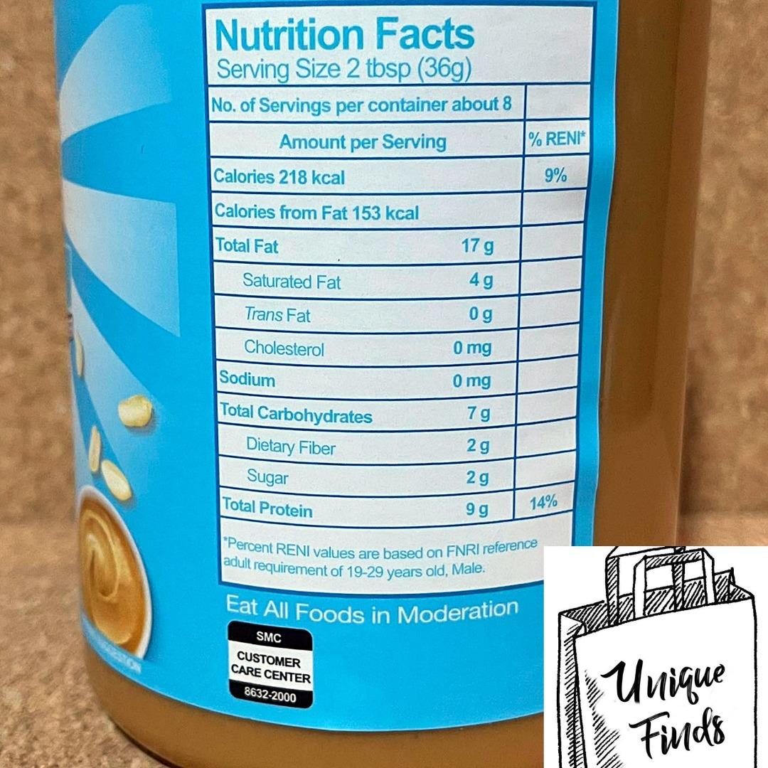 Skippy Creamy Peanut Butter | Zero / No Added Sugar & Salt | Diabetic ...
