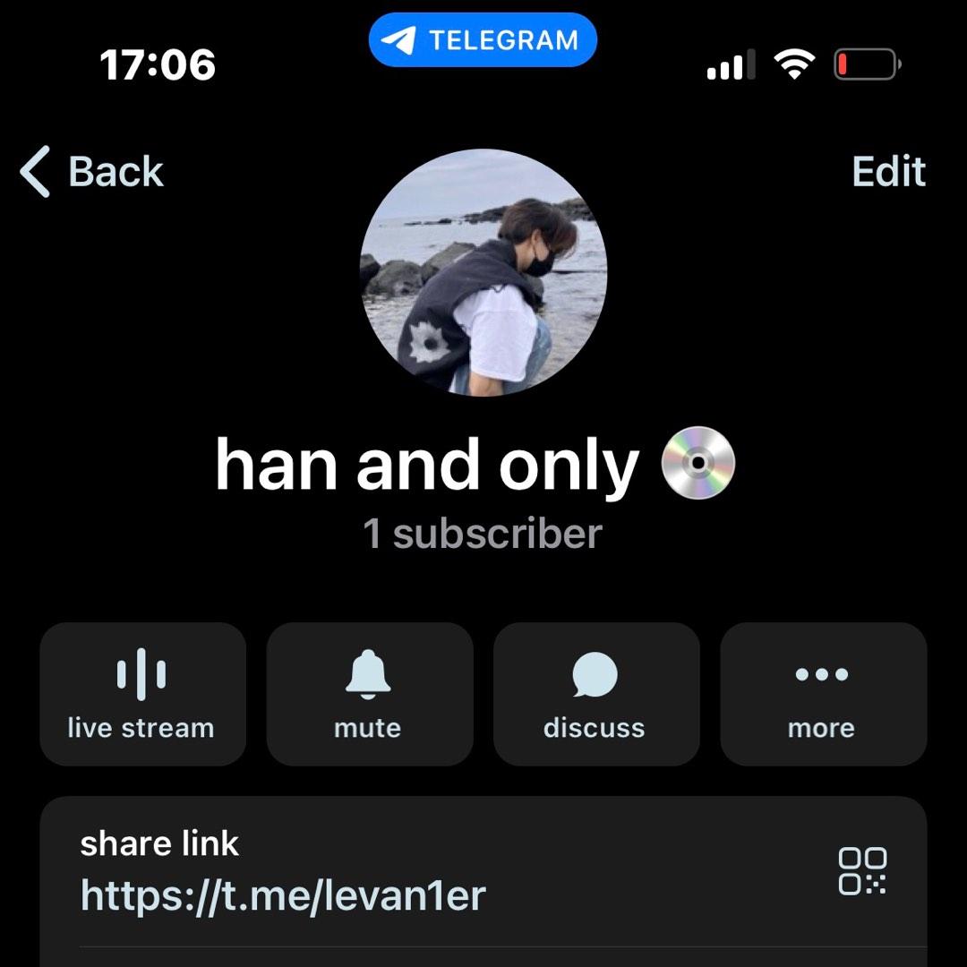 SKZ telegram tele channel stray kids go instocks pre order on Carousell