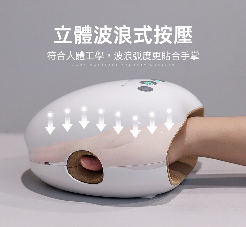 Smart Hand Massager, Health & Nutrition, Massage Devices on Carousell