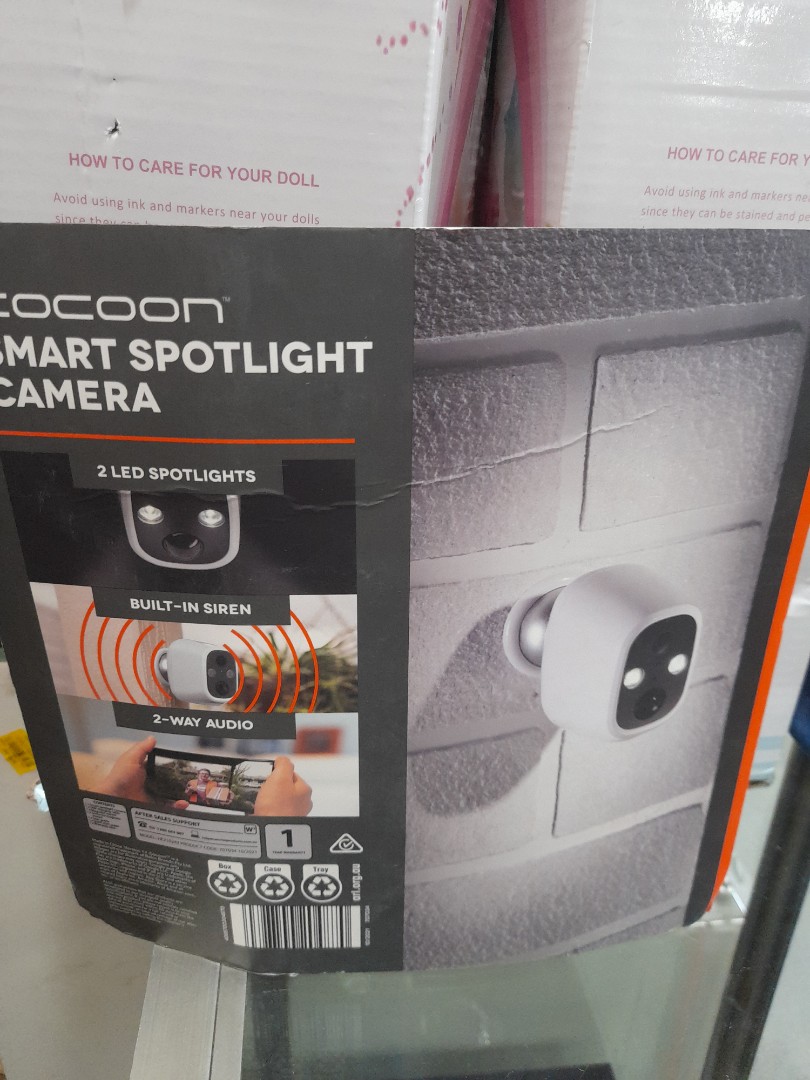 Smart spotlight camera, Photography, Video Cameras on Carousell