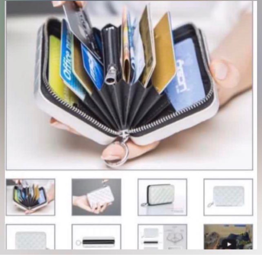 Smart wallet RFID, Women's Fashion, Bags & Wallets, Wallets & Card ...