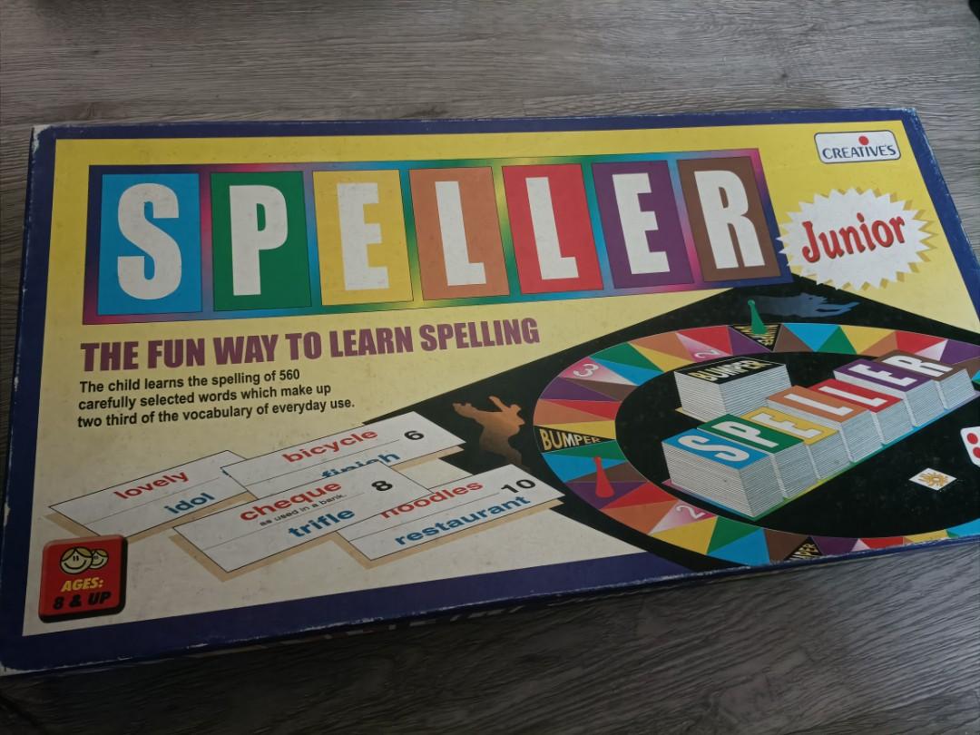 Speller Board Game, Hobbies & Toys, Toys & Games on Carousell