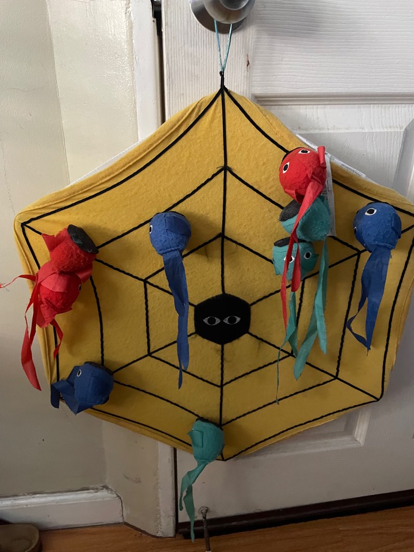 Spider wall target soft toy, Babies & Kids, Infant Playtime on Carousell