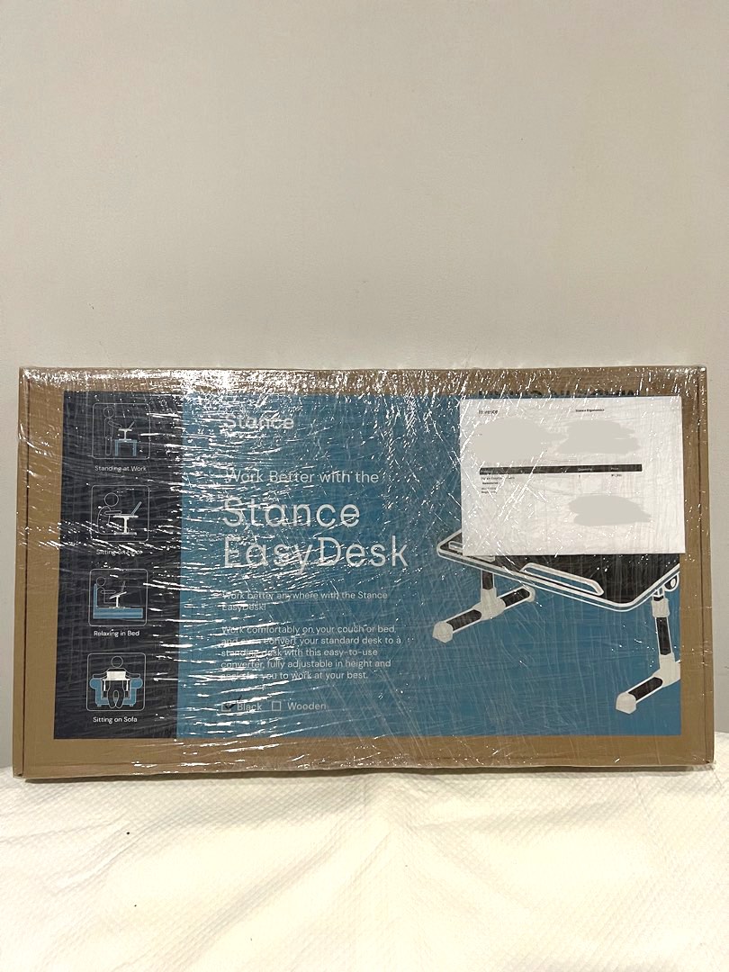 Stance Easy Desk in Black, Furniture & Home Living, Office Furniture ...
