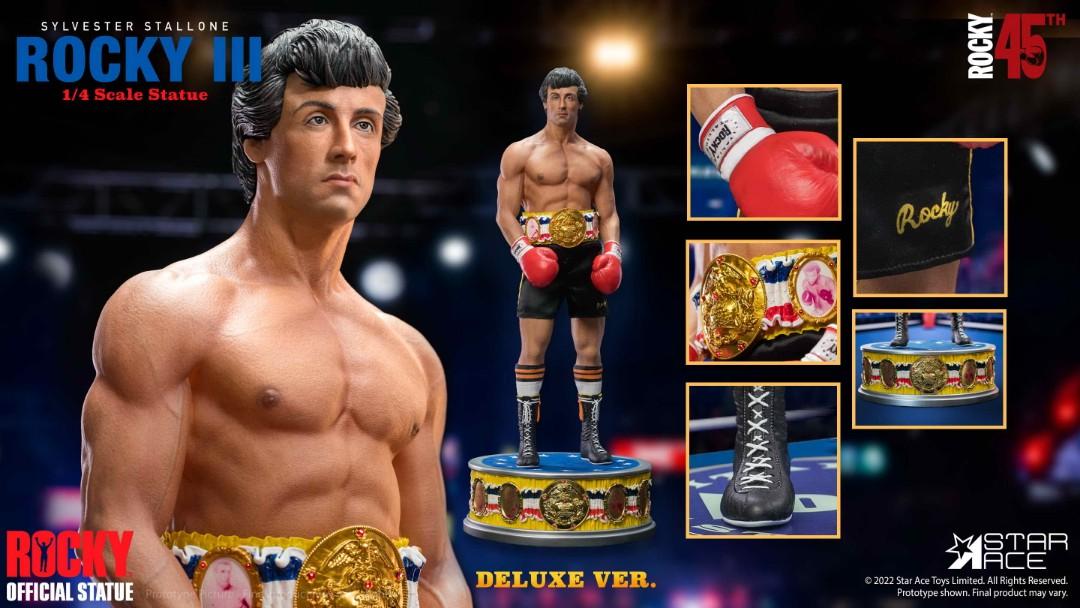 Star Ace Toys Statue 1/4 Scale Rocky Balboa (Sylvester Stallone) Boxing ...