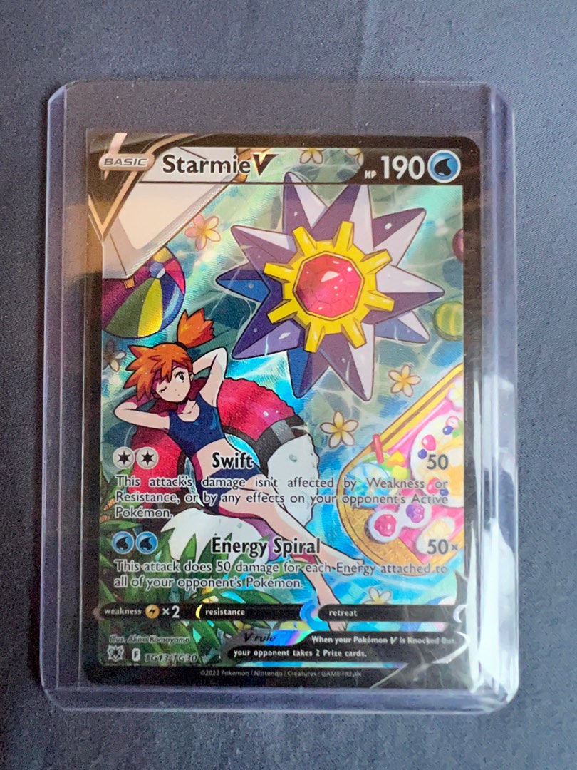 Starmie v Alt art TG13/TG30- Holo ultra rare, Hobbies & Toys, Toys ...