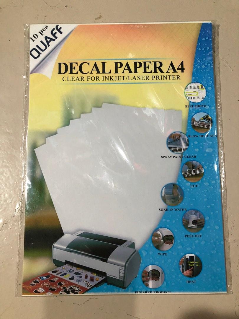 Sticker Papers/ Decal Papers, Hobbies & Toys, Stationary & Craft ...