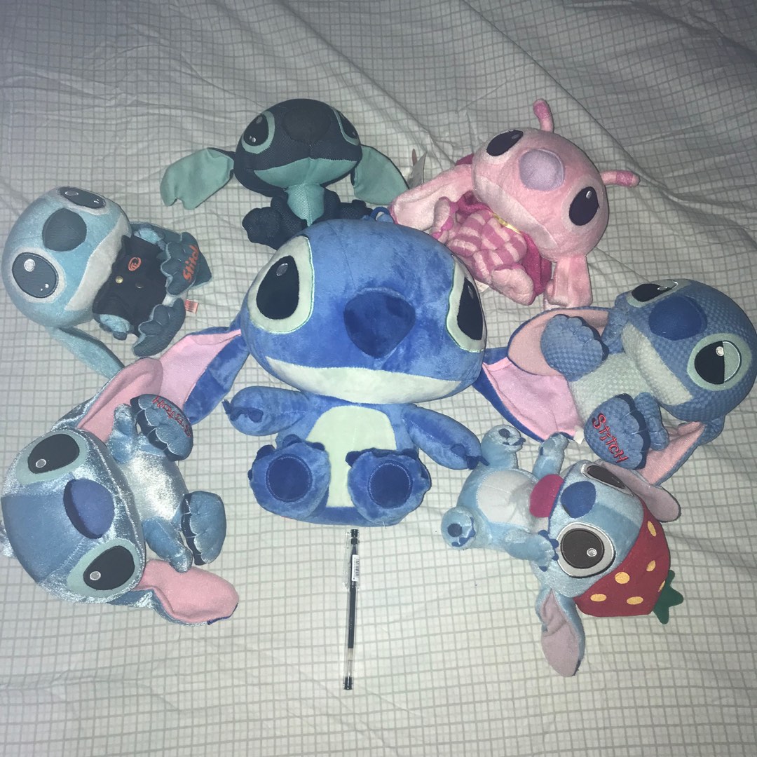 Stitch Bundle Set Stuffed Toy With Etekita, Hobbies & Toys, Toys ...