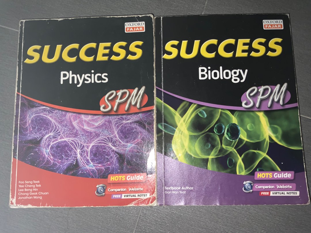 Success Physics SPM success biology spm, Hobbies & Toys, Books ...