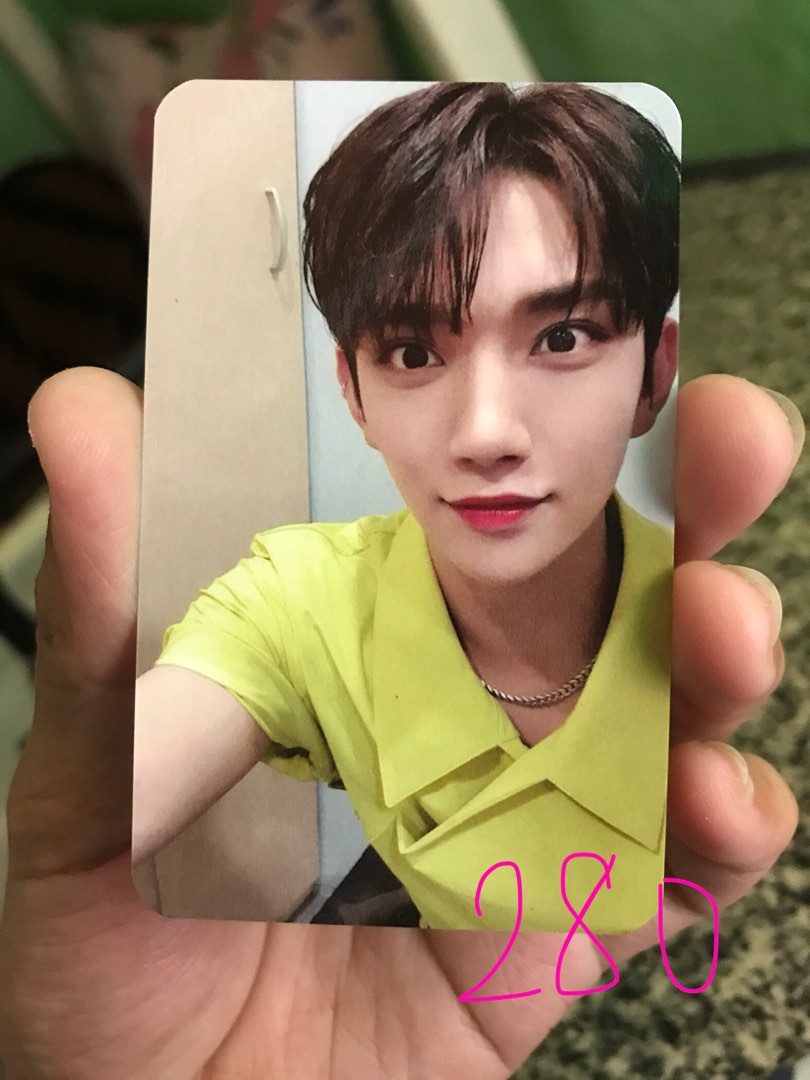 SVT JOSHUA Henggarae Richining Fansign Photocard, Hobbies & Toys ...