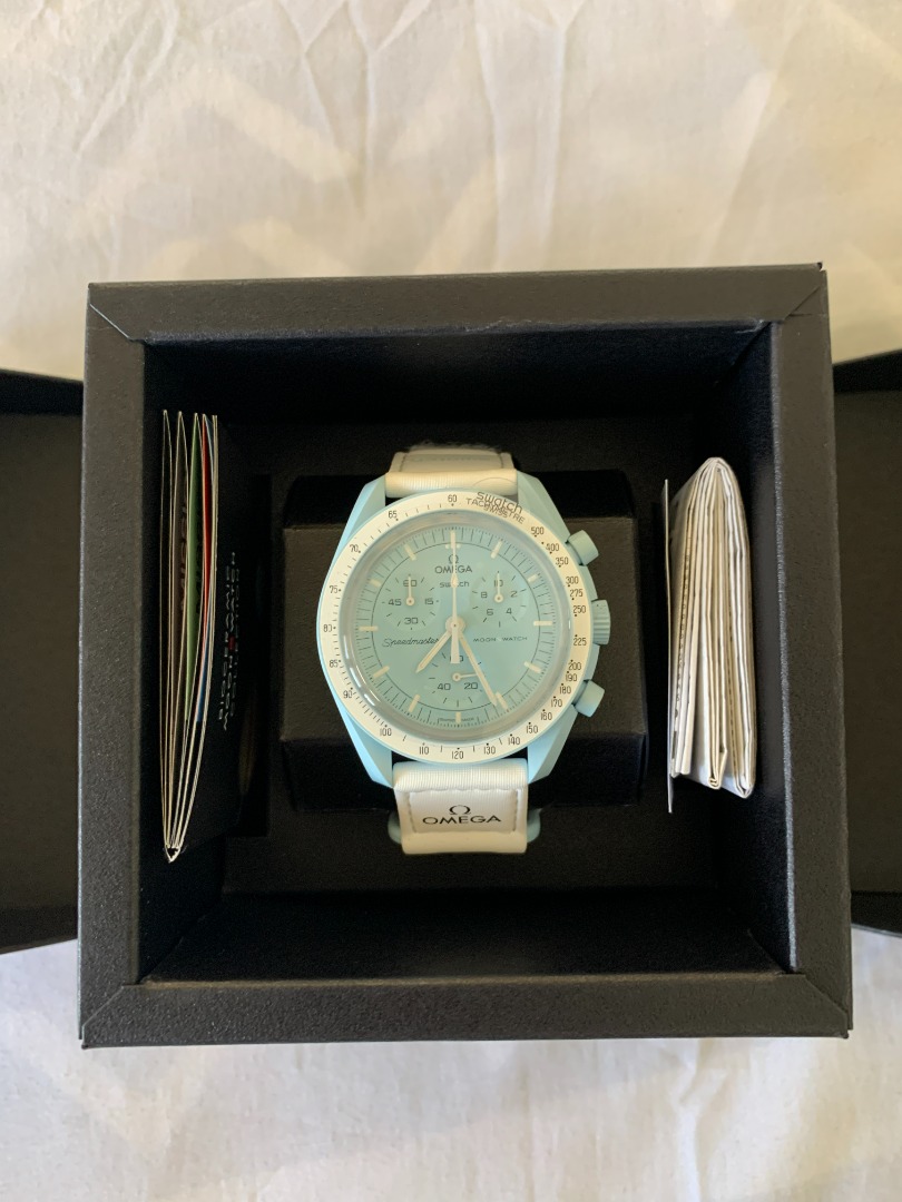 Swatch x Omega Uranus, Luxury, Watches on Carousell