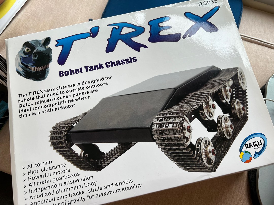 T Rex Tank Metal Chassis RC, Hobbies & Toys, Toys & Games on Carousell