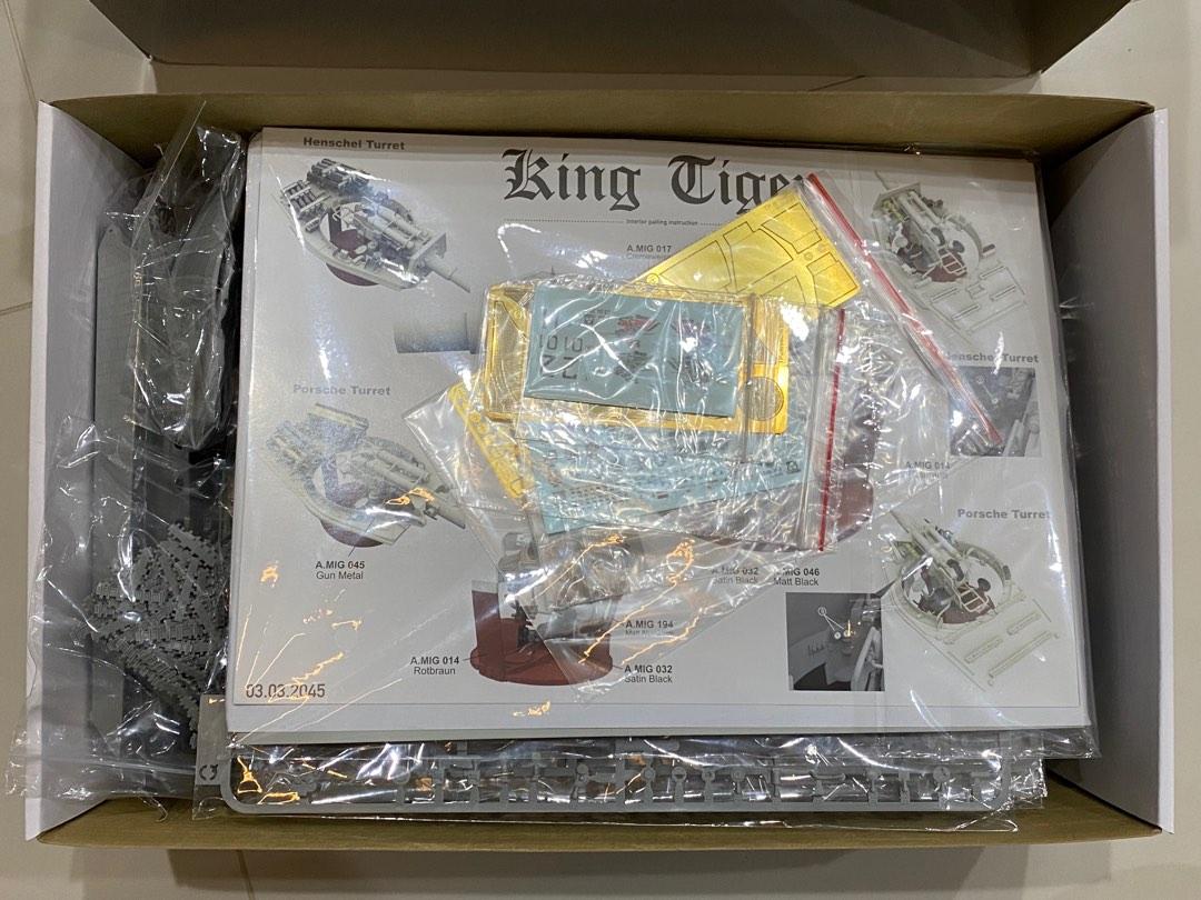 Takom King Tiger 1/35 Scale - No.2047, Hobbies & Toys, Toys & Games on ...
