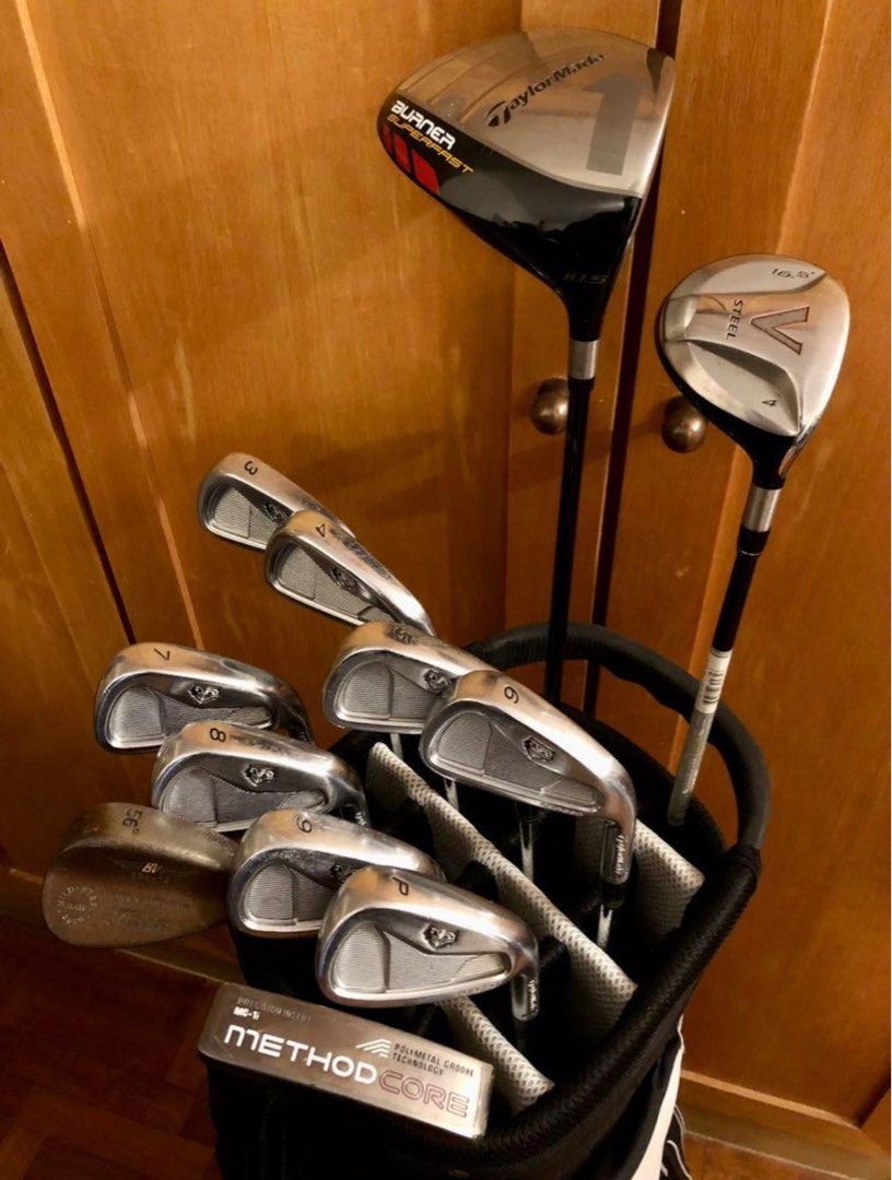 Taylormade Titleist Nike Golf Set (Full), Sports Equipment, Sports ...