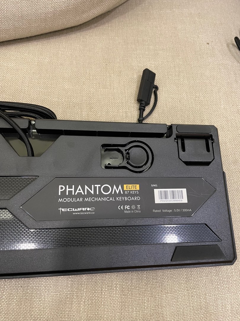 Tecware Phantom Elite TKL with HyperX Pudding Keycaps, Computers & Tech ...