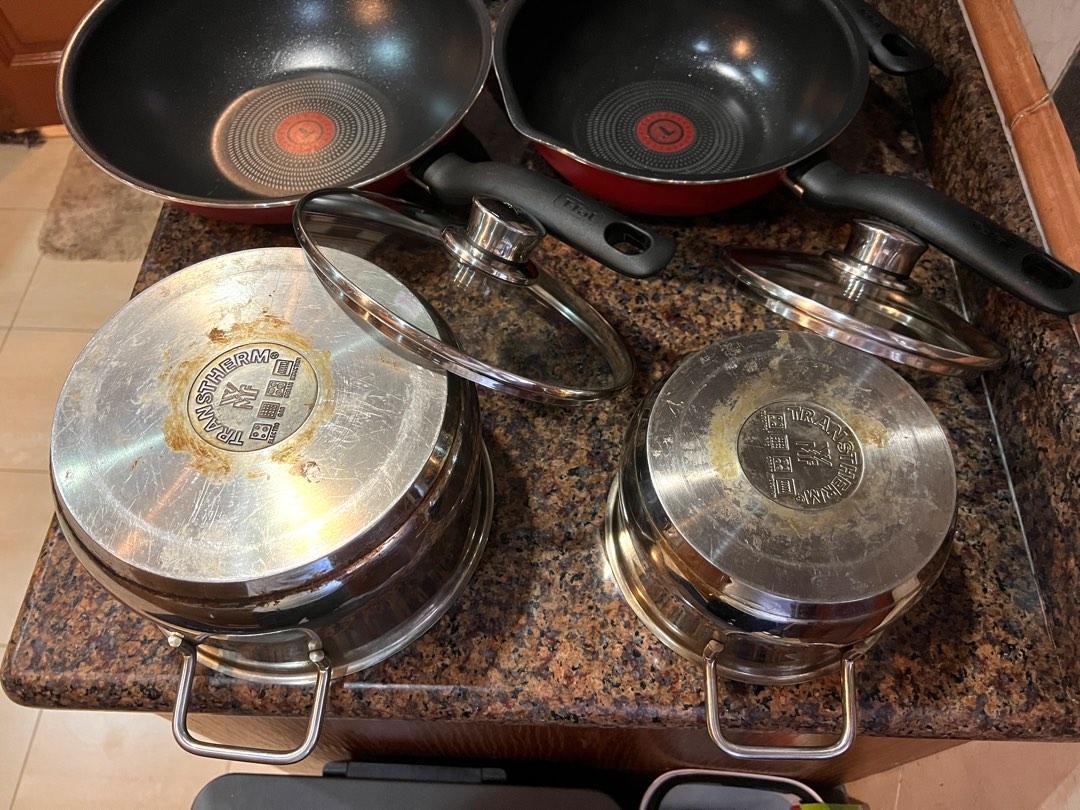Tefal Go Red set and free WMF pots+lids, Furniture & Home Living ...