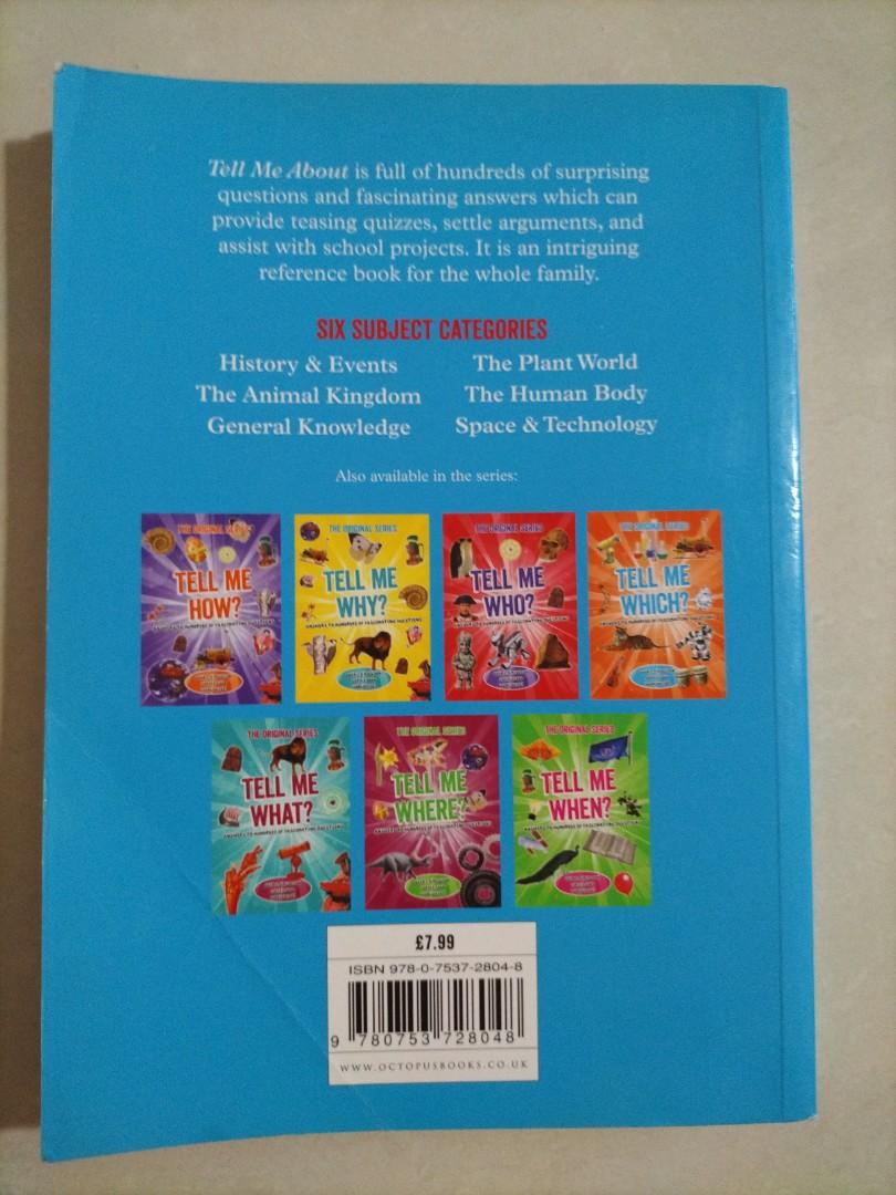 Tell me about? Book, Hobbies & Toys, Books & Magazines, Children's ...