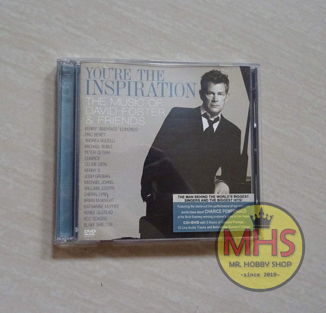The Music of David Foster and Friends CD + DVD (100% Original Copy ...