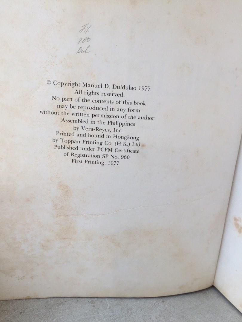 The Philippine Art Scene by Manuel Duldulao 1977 first printing ...