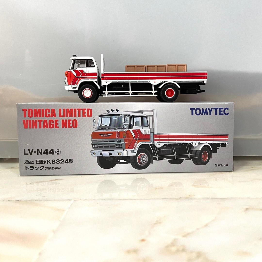 Tomica Limited Vintage TLVN Hino KB324 Truck (Red), Hobbies & Toys ...