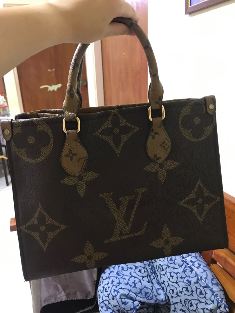 TOP G LV ONTHEGO GM, Luxury, Bags & Wallets on Carousell