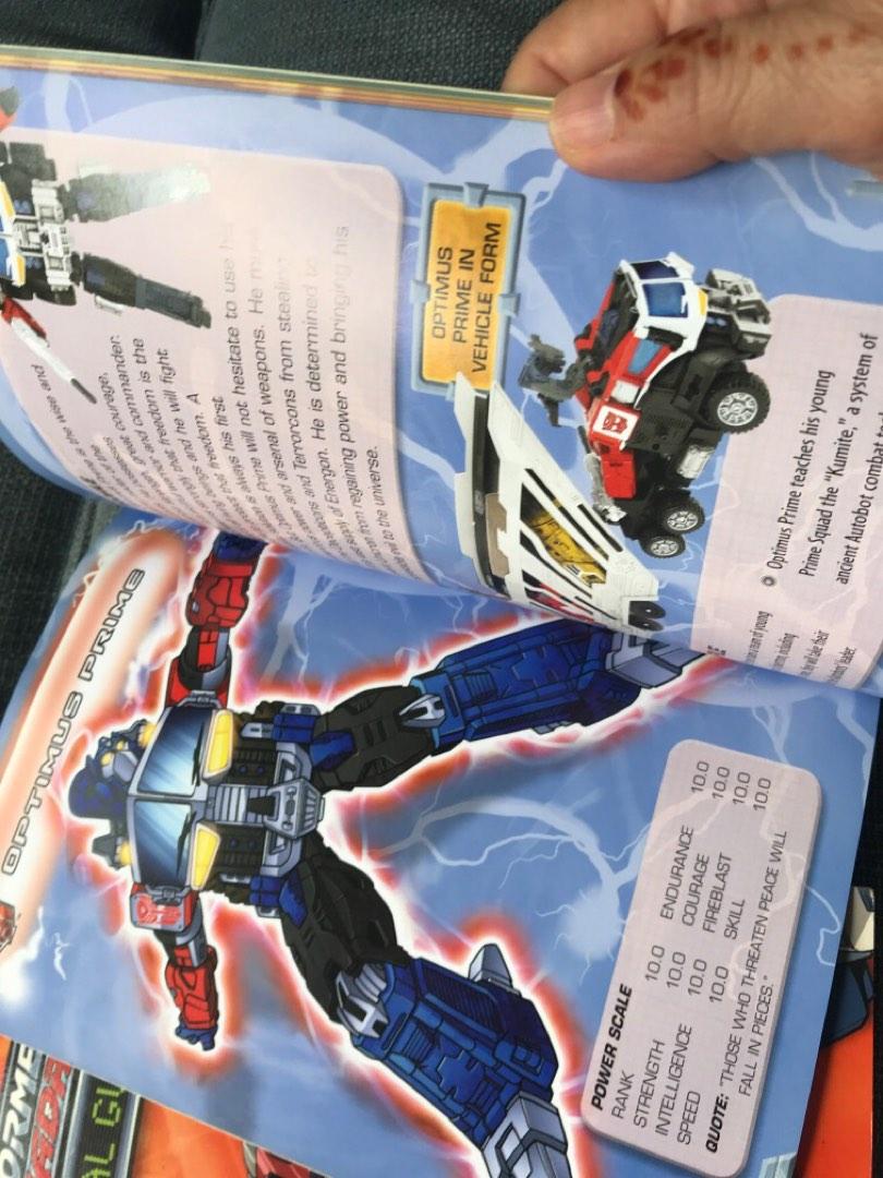 Transformers Guidebook, Hobbies & Toys, Books & Magazines, Comics ...