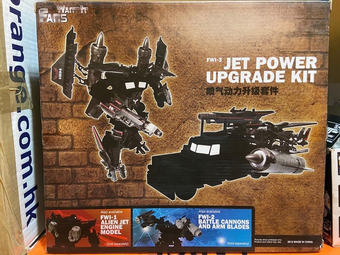 Transformers jet power Optimus prime Jetfire 配3 廠 fWI-3 變形金剛 add on ...