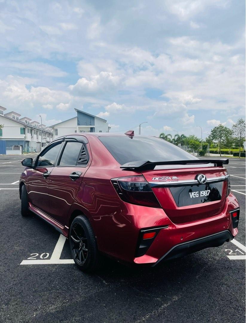 Trd V2 Spoiler Perodua Bezza, Auto Accessories on Carousell