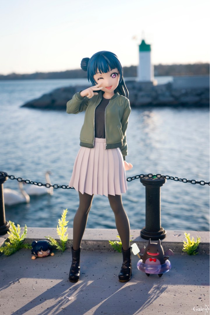 Tsushima Yoshiko / Yohane EXQ Figure, Hobbies & Toys, Memorabilia ...