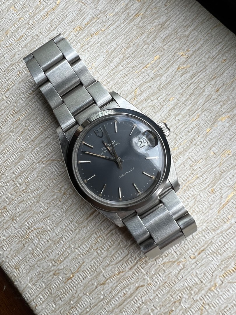 Tudor Prince Quartz Oysterdate, Men's Fashion, Watches & Accessories ...