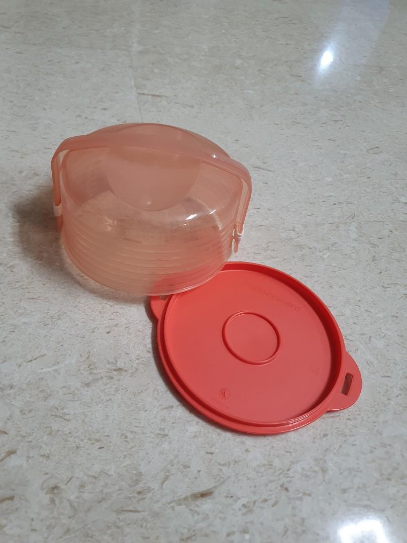 Tupperware Small Cupcake/Cake Carrier, Furniture & Home Living ...