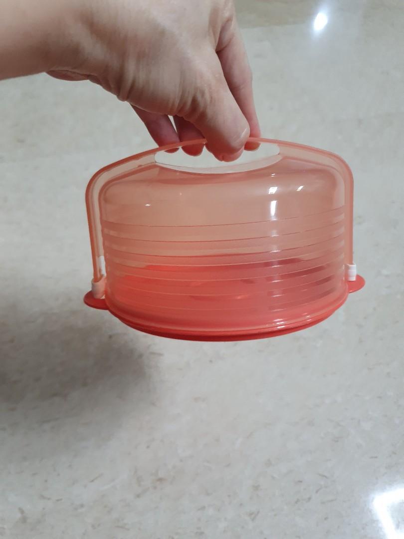 Tupperware Small Cupcake/Cake Carrier, Furniture & Home Living ...