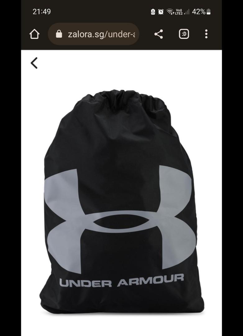 Under armour sack pack, Men's Fashion, Activewear on Carousell