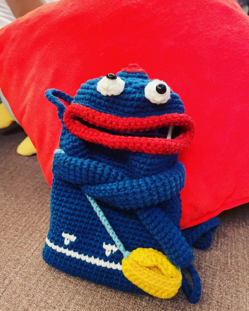 Ugly monster hp holder, Hobbies & Toys, Stationery & Craft, Handmade ...