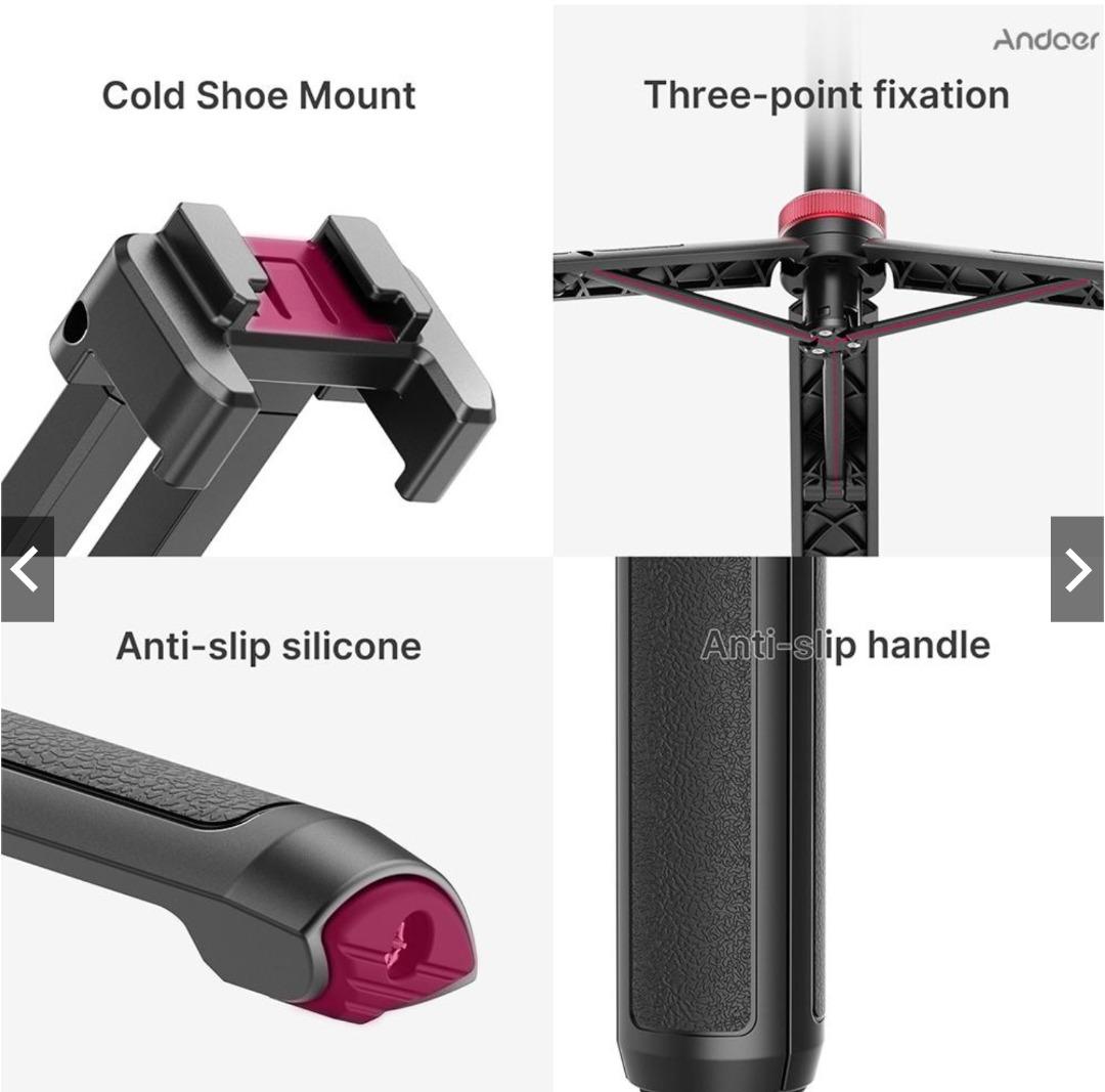 Ulanzi MT-44 Extendable Mini Tripod Stand, Photography, Photography ...