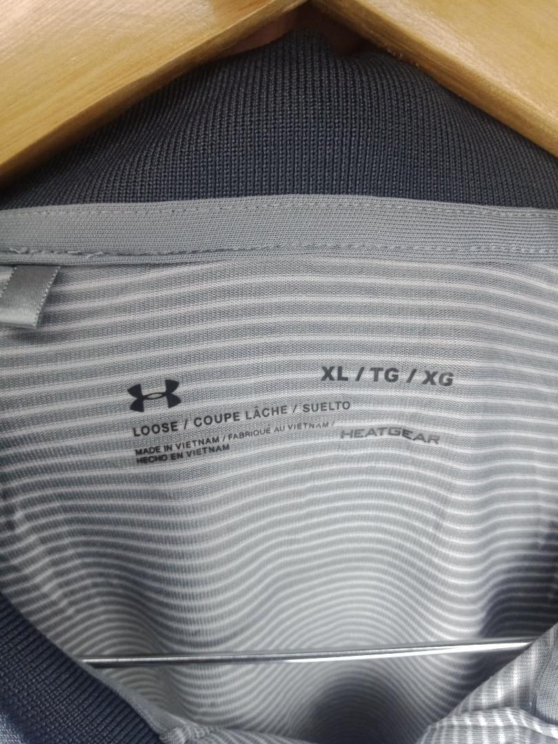 Under Armour Polo Shirt legit with QR code, Men's Fashion, Tops & Sets ...