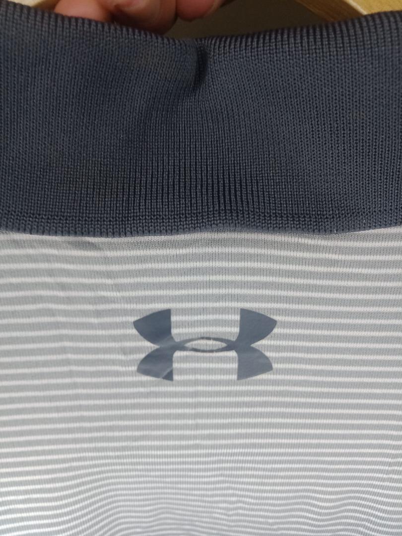 Under Armour Polo Shirt legit with QR code, Men's Fashion, Tops & Sets ...