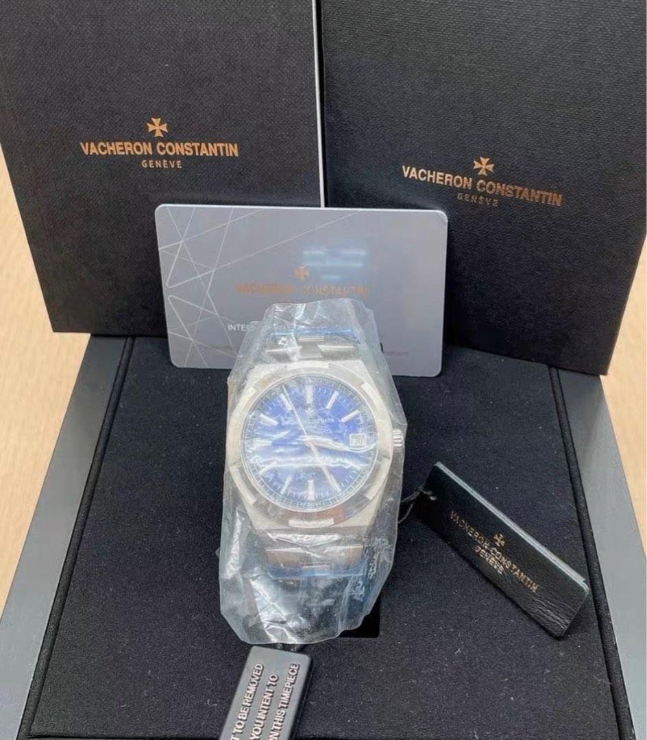 Vacheron Constantin Overseas Blue Dial 4500V, Luxury, Watches on Carousell