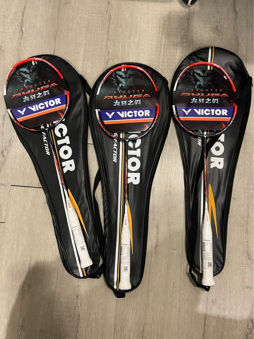 Victor Thruster Ryuga 1, Sports Equipment, Sports & Games, Racket ...